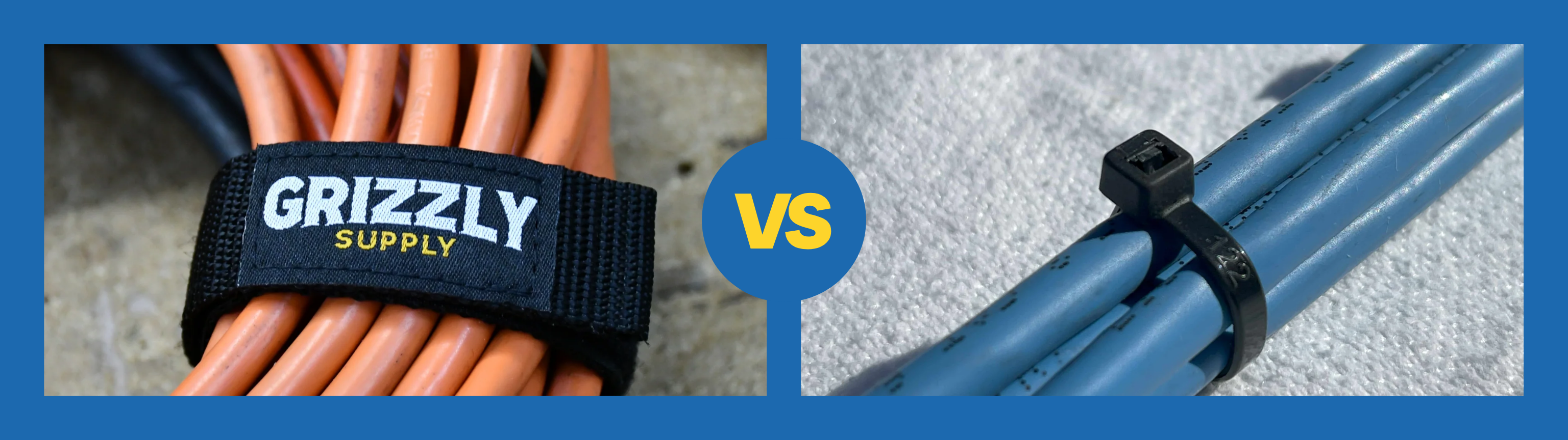 Hook and Loop vs Zip Ties: Which Should You Use? – Grizzly Supply